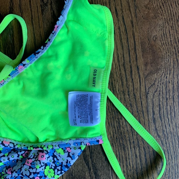 Old Navy Swim Floral Girls Bikini Set Poshmark